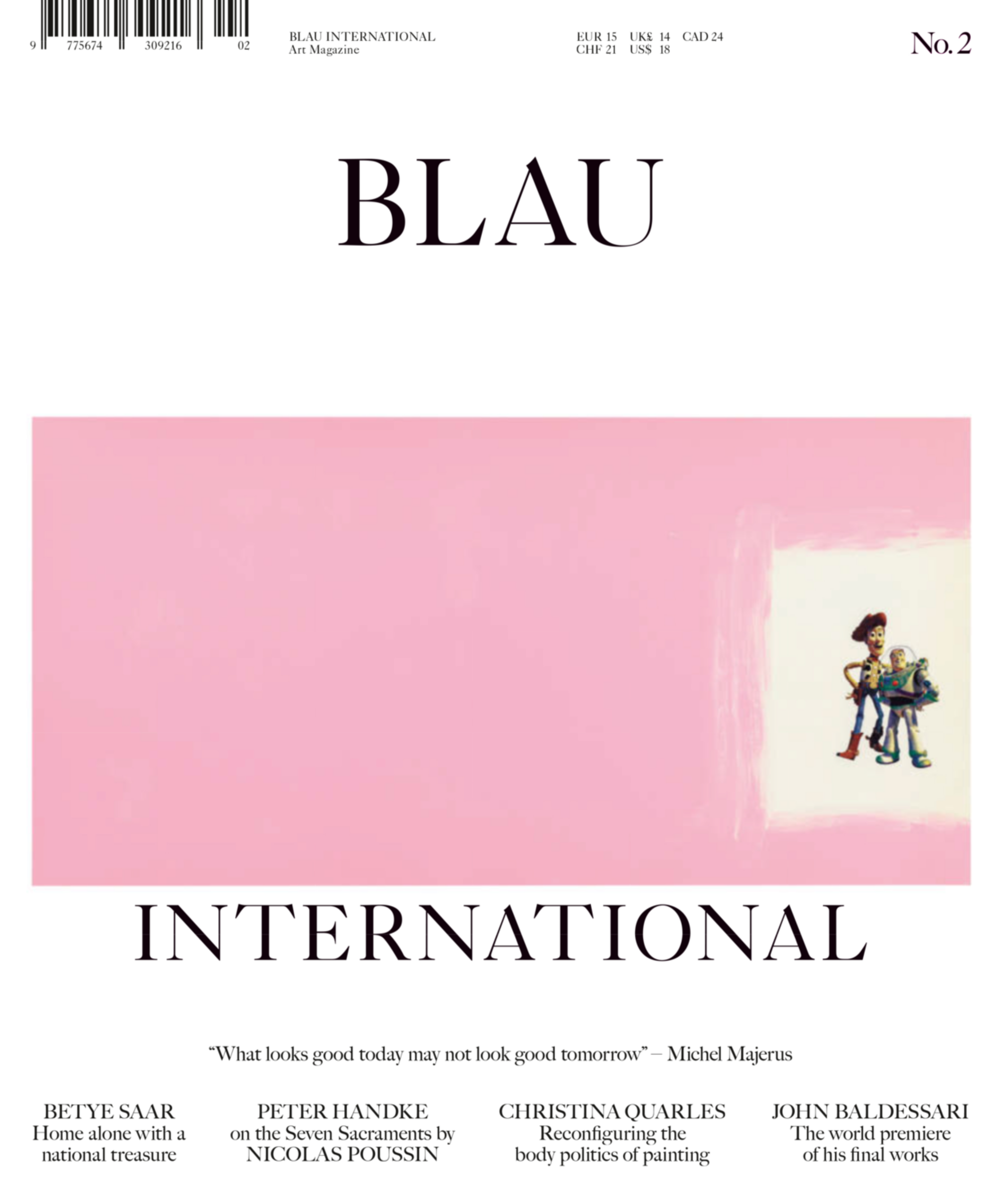 Blau International No. 2 – Pink Majerus Cover